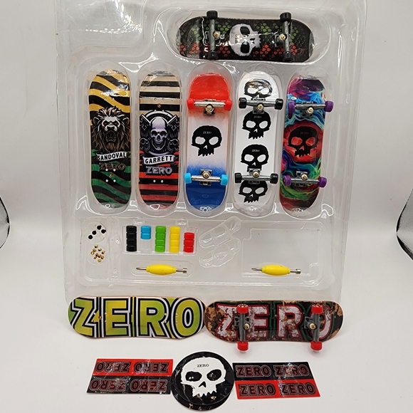 Tech Deck | Toys | 8 Tech Deck Lot Zero Stickers Wheels Mini ...